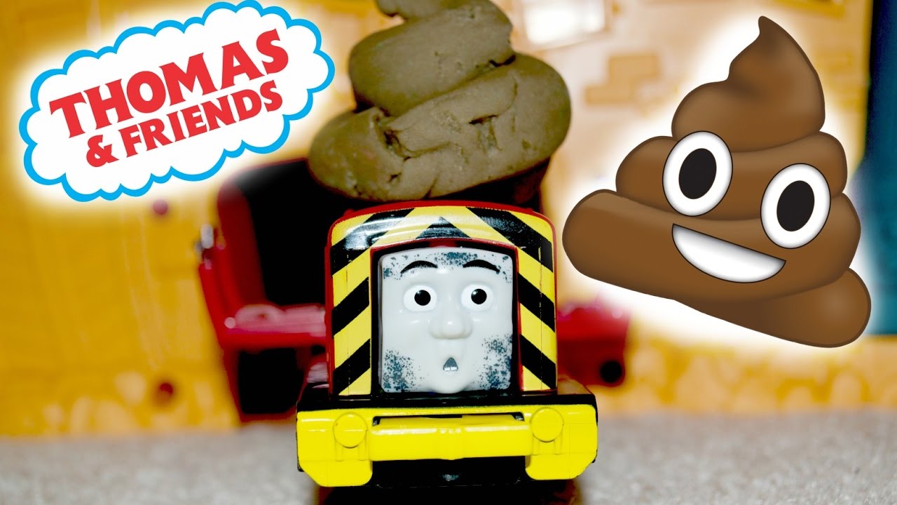 THOMAS and friends Trackmaster With Play Doh Poop Accidents Will Happen ...