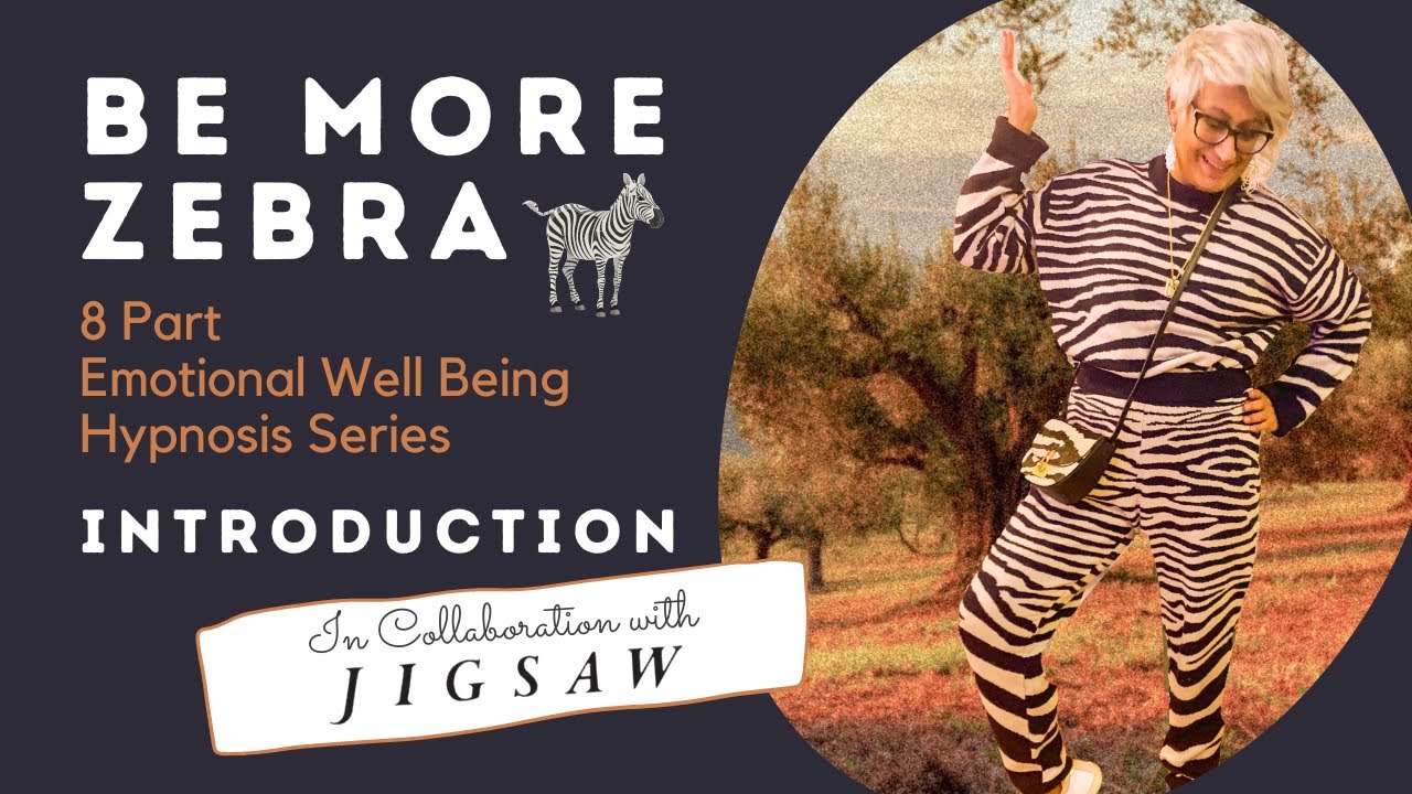 INTRODUCTION: "Be More Zebra" Hypnosis for Mental Health and Emotional ...