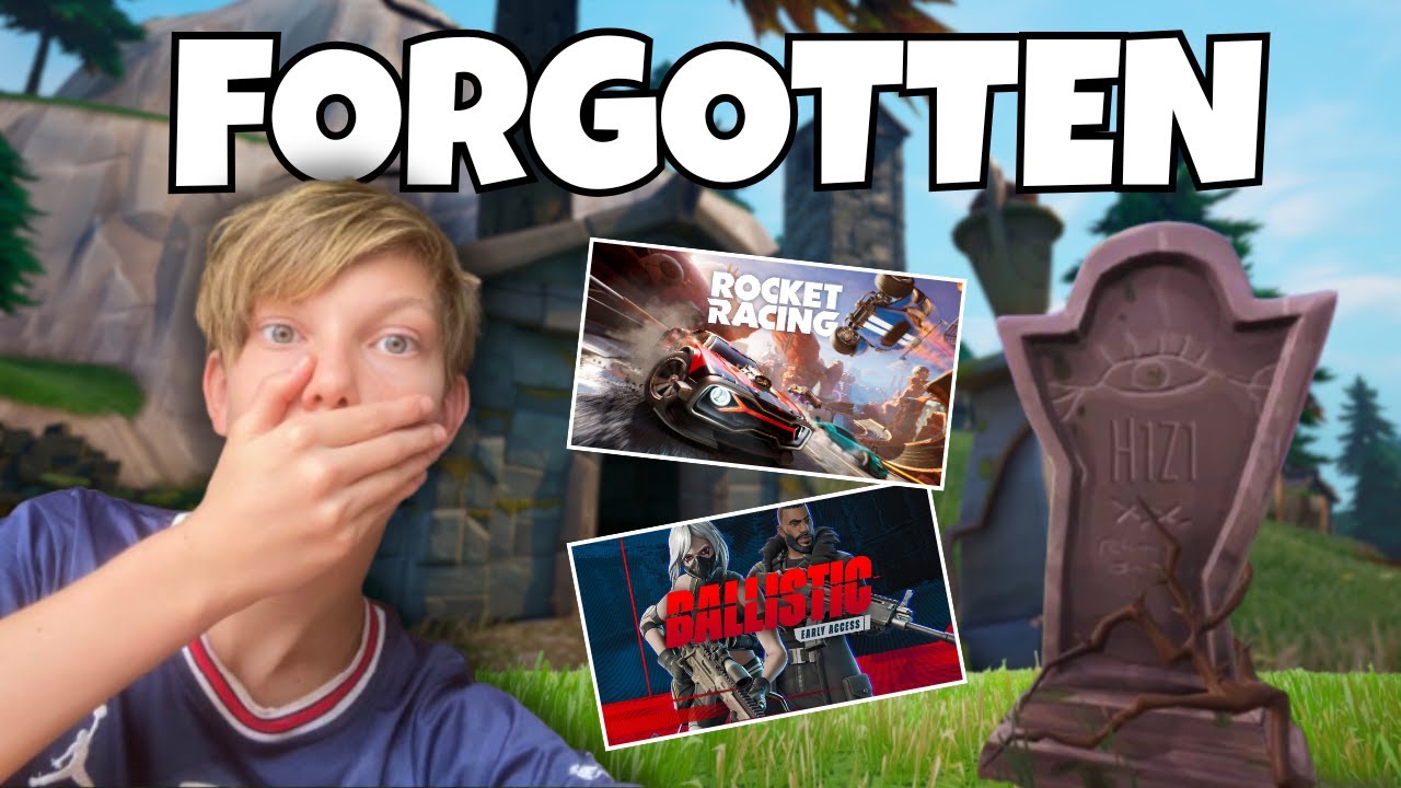 I Played Fortnite's Most *FORGOTTEN* Game Modes !!! - YouTube