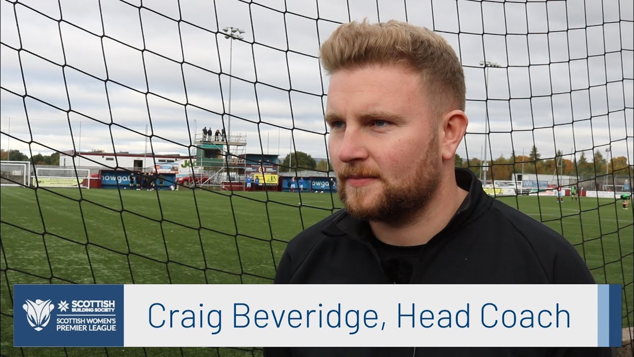 Scottish Building Society SWPL - Post Match Interview - Craig Beveridge ...