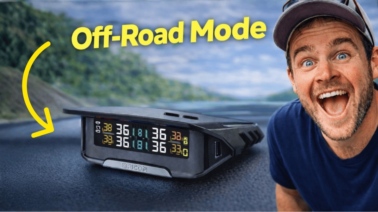 Oricom TPMS Off-Road Mode Tested: The 4WD Tyre Monitor Every Camper Is ...