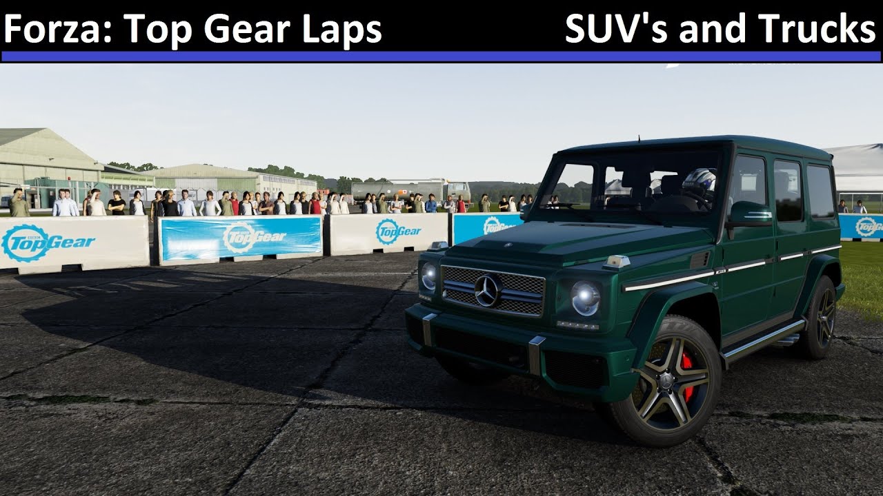 Forza: Top Gear Laps - SUV's and Trucks! (Forza Motorsport 6) - YouTube