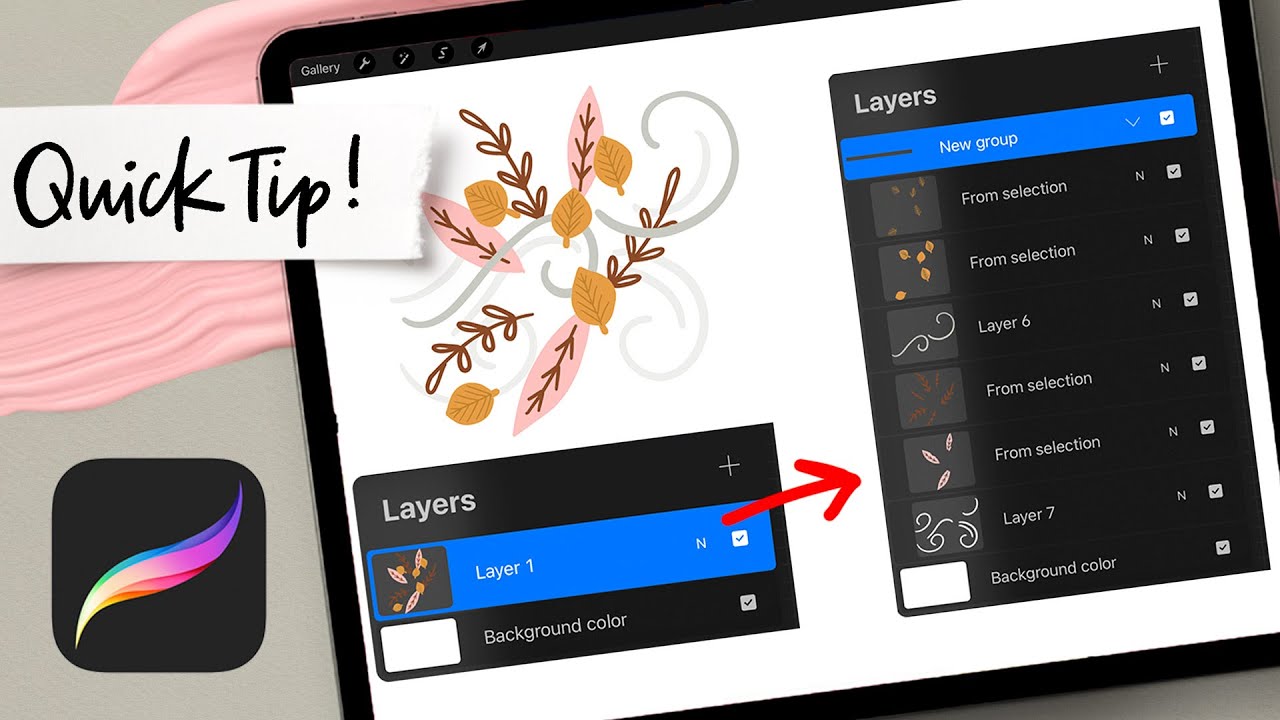 Quick Tip Convert Flattened Artwork Into Layers In Procreate YouTube Quick Tip Convert Flattened Artwork Into Layers In Procreate YouTube