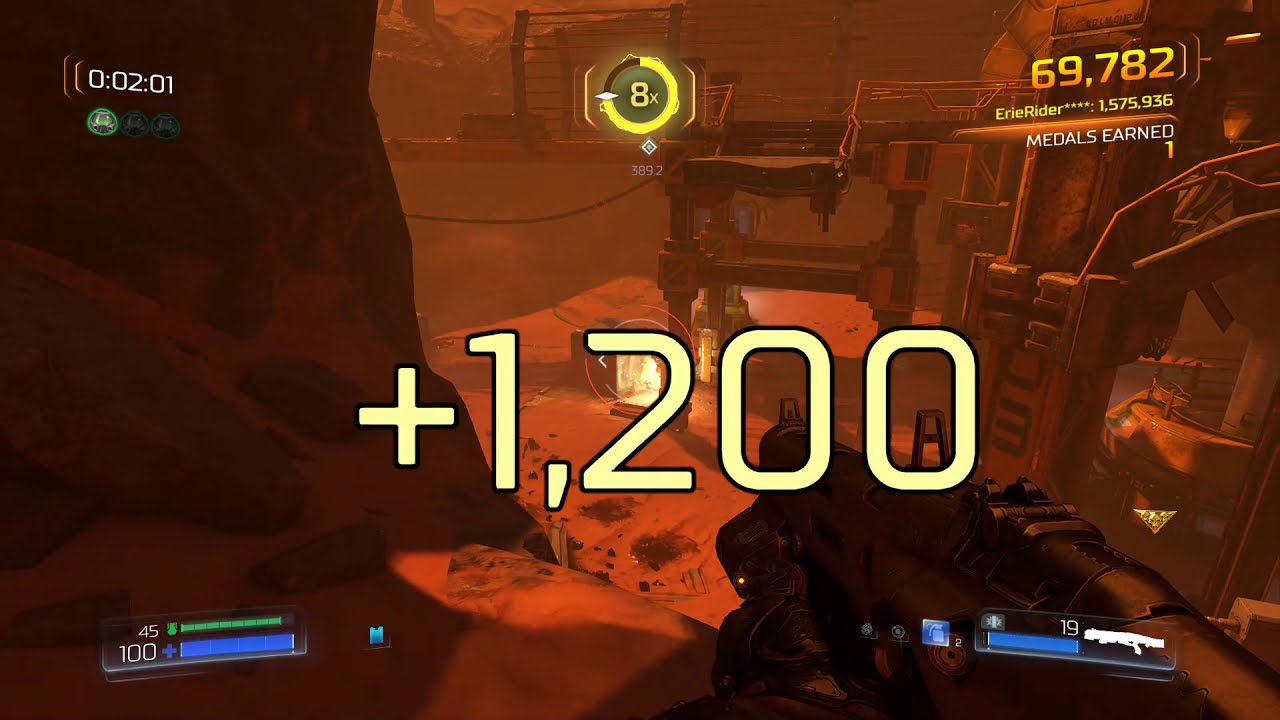 The UAC, Arcade Mode, Difficulty: Ultra-Violence - DOOM (2016) - YouTube