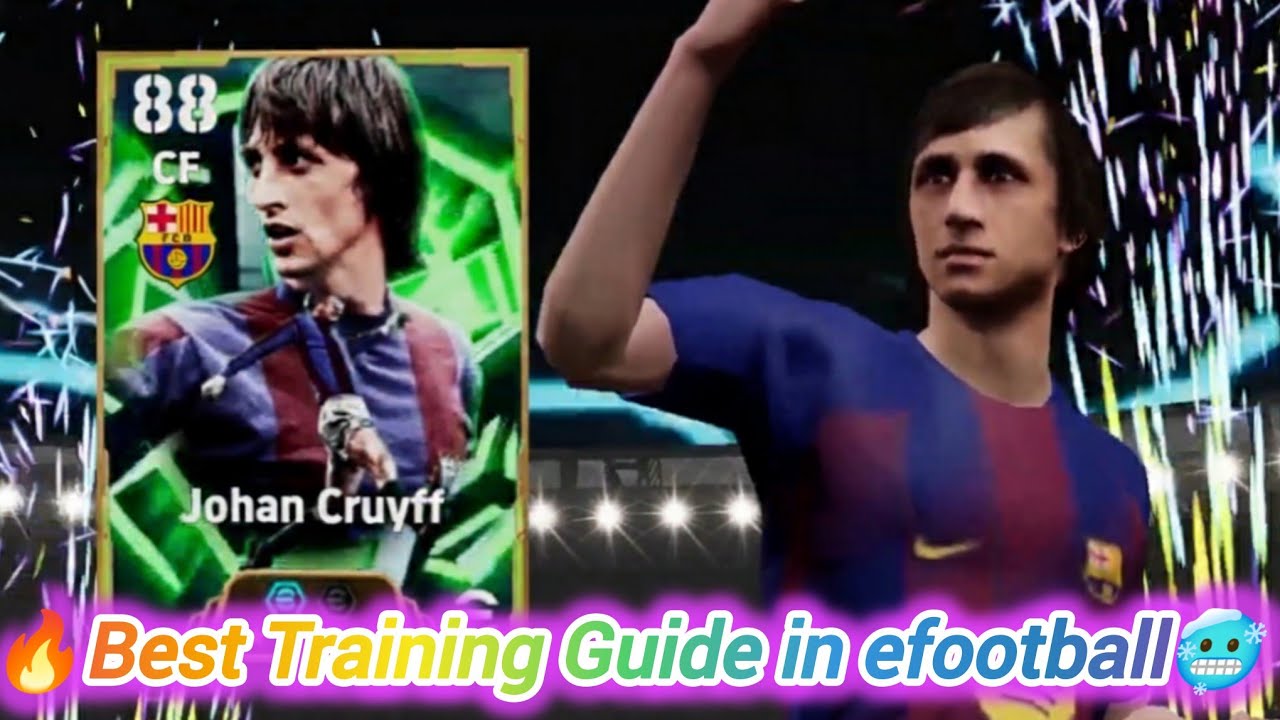 How to train 109 rated Epic Johan Cruyff in eFootball 2026 | J.Cruyff ...
