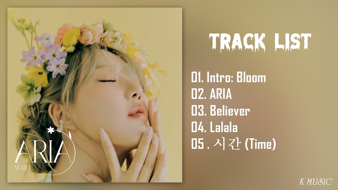 [Full Album] 예린 (YERIN) - ARIA (1st Mini Album) - YouTube