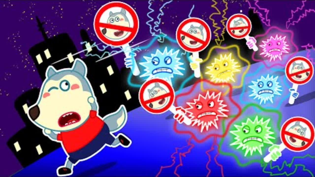 Wolf Family⭐️ Wolfoo, Let's Save Energy! - Good Habits for Kids | Kids ...