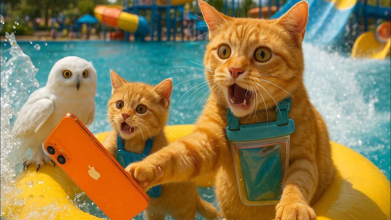“Cute Cat Family Playing Holi Together 😻💛 | Most Adorable Family ...