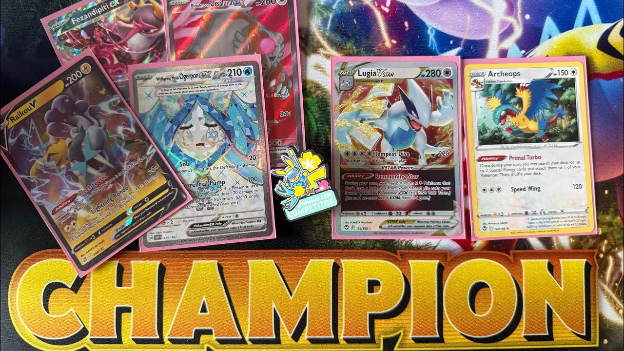 Lugia Vstar Vs Charizard Ex and Arceus Stellar Crown. Pokemon TCG 2024 ...