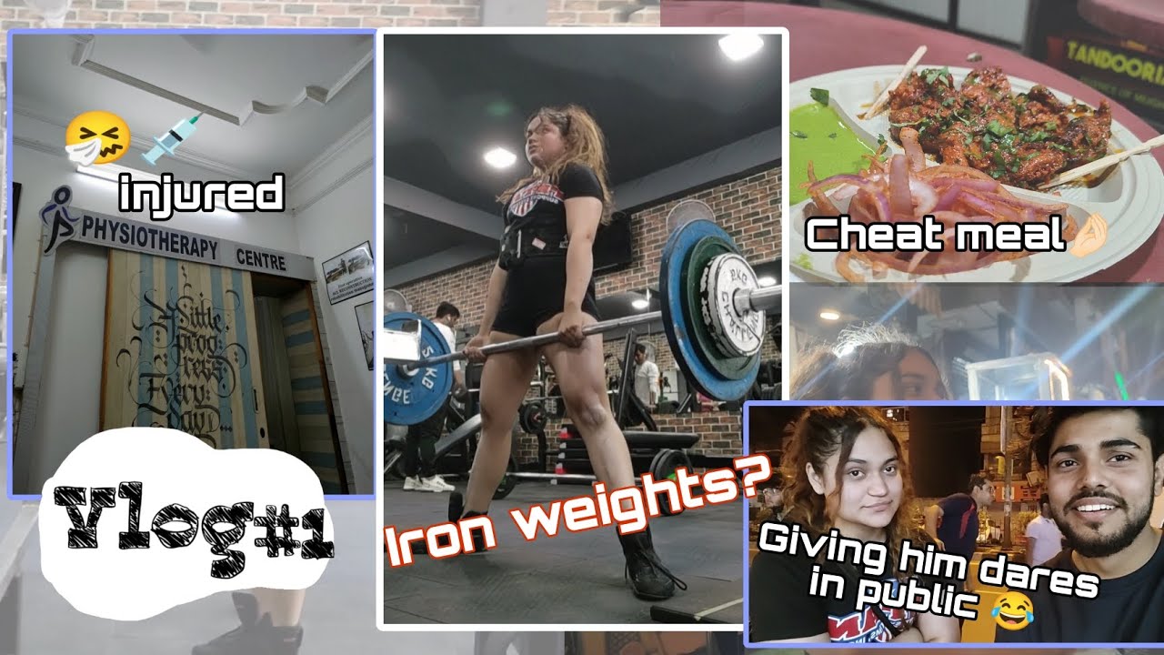 Training in a Powerlifting Gym | Physiotherapy session 😥 | Meeting a ...
