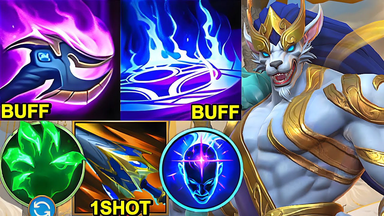 Wild Rift China Nasus - BROKEN BUFF !? Sundered Sky ONE SHOT NASUS Build Runes - Sovereign Rank ...
