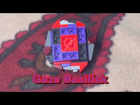 The Serpent King: Gaze Basilisk Lego Beyblade Review & Test Battles ...