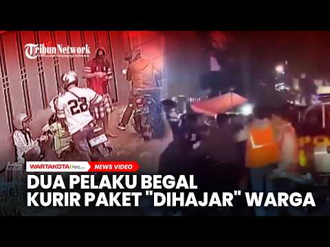 Dua Pelaku Begal Kurir Paket  Terciduk \