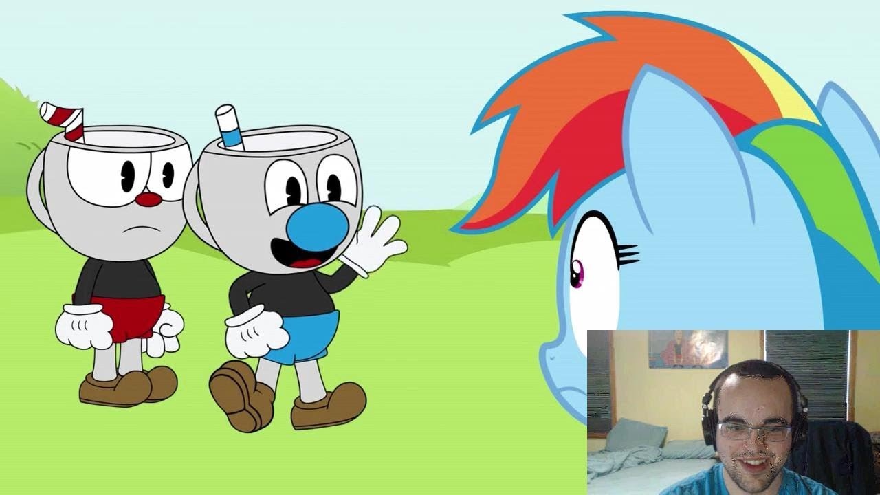 A Brony Reacts - Cuphead Meets My Little Pony - YouTube