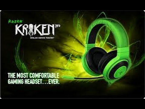 How to setup: Razer kraken pro headset (pc) 2013 - YouTube