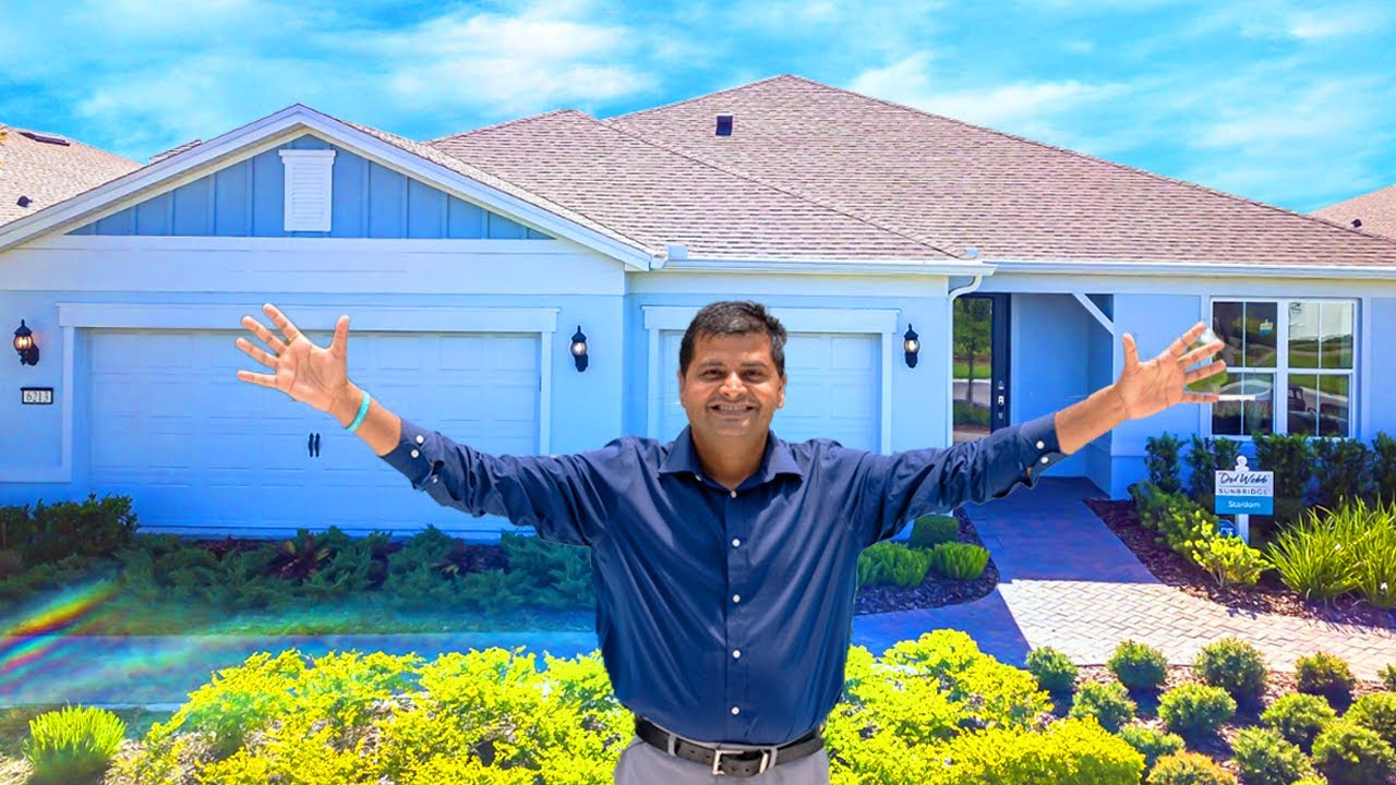 Orlando Sunbridge 55 Plus Community Stardom Model Home Pool Summer ...