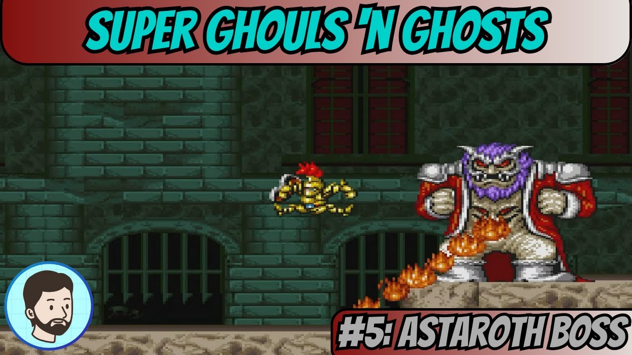 Super Ghouls 'n Ghosts (Super Nintendo) - Part 5: Astaroth Boss - YouTube
