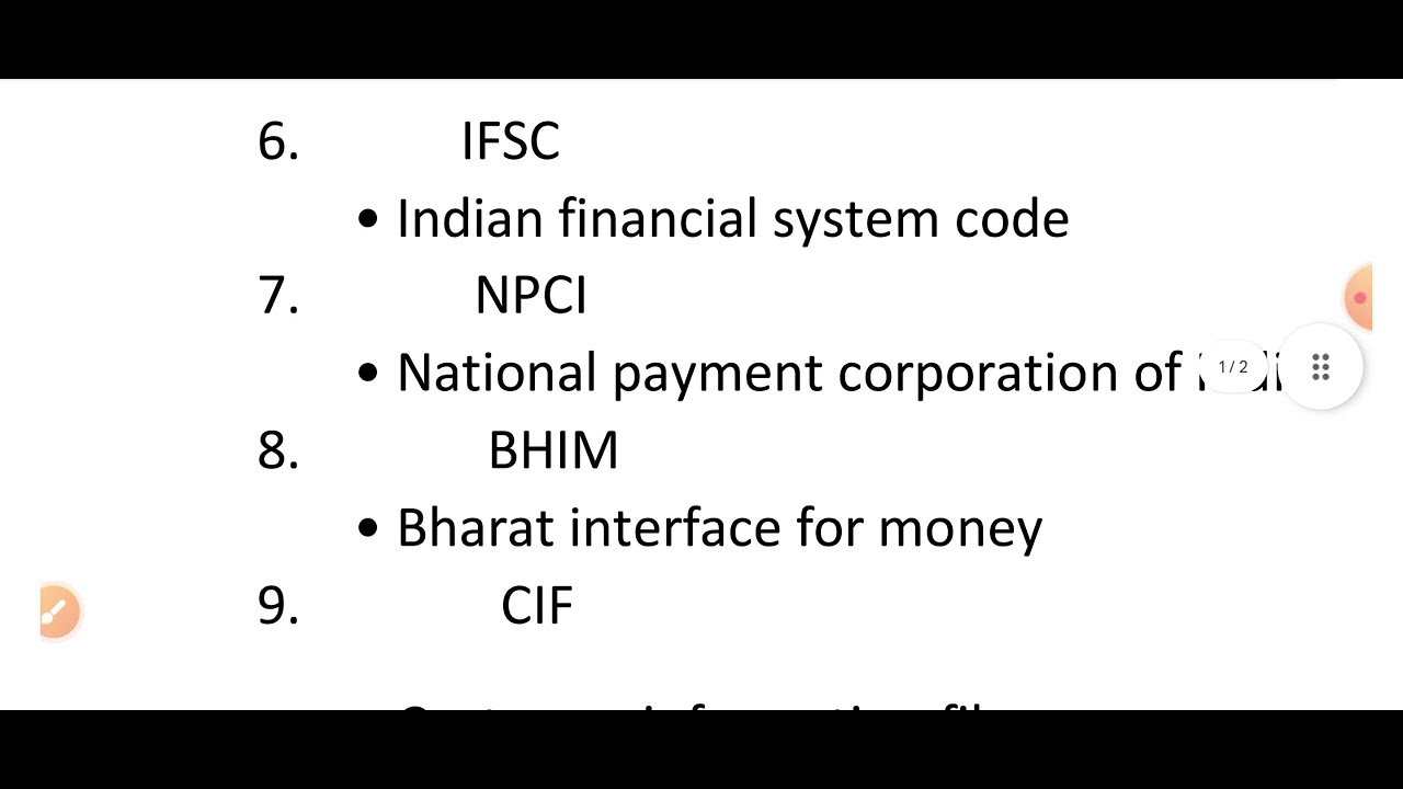 Banking Related full forms . - YouTube