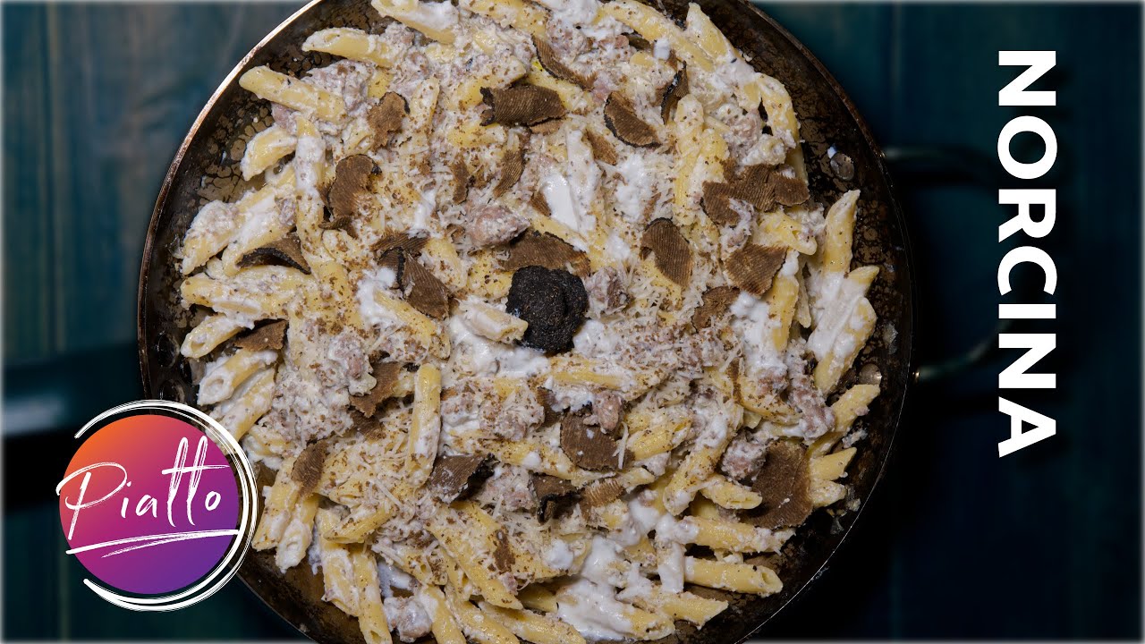 Pasta alla NORCINA ️ - Cremosa e Irresistibile! Ricetta Tradizionale ...