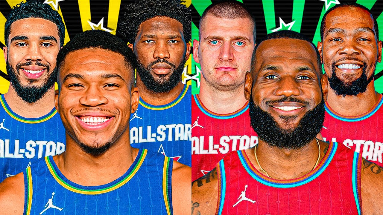 ⭐ 2024 All-Star East vs West Starters Preview ⭐ - YouTube