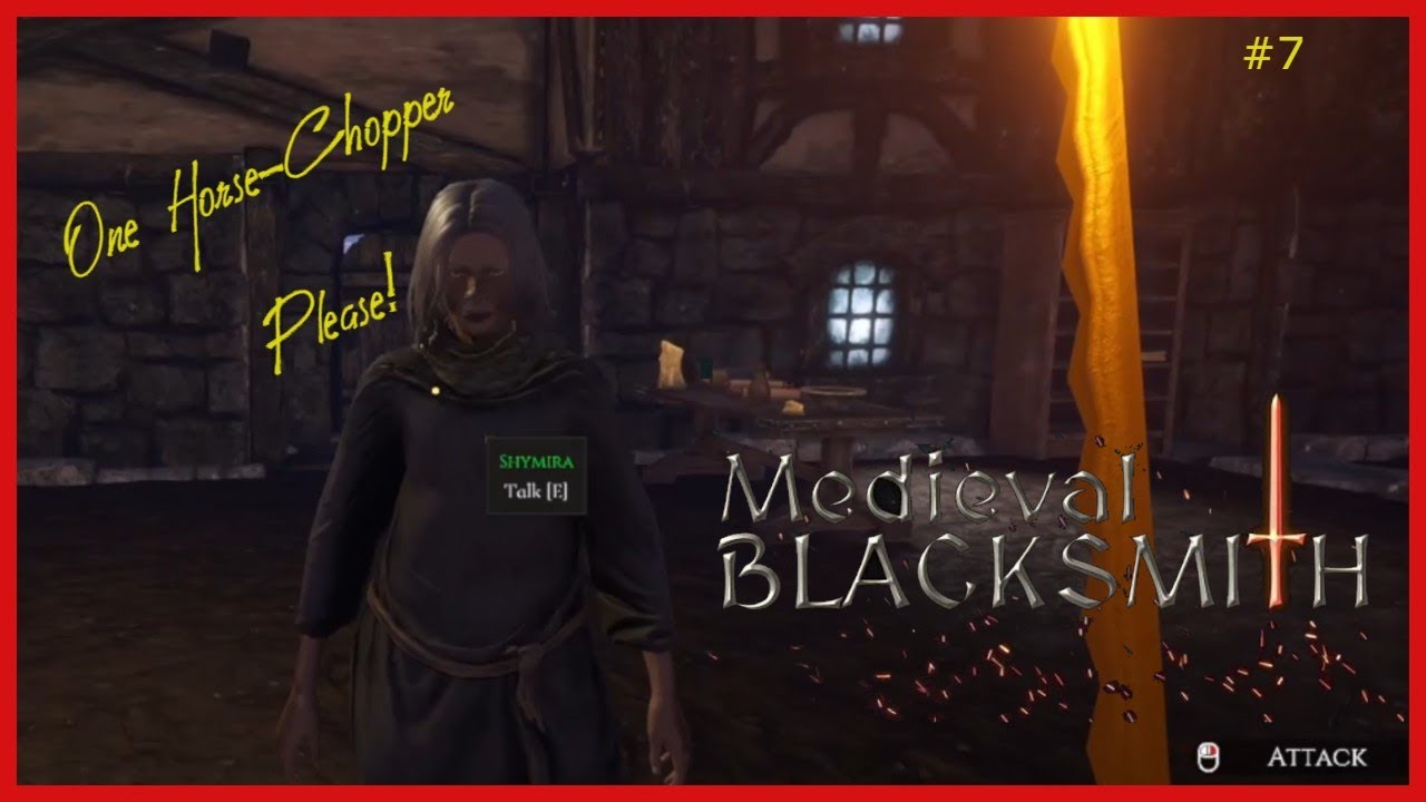 Horse Chopper Made of Copper - Medieval Blacksmith - YouTube