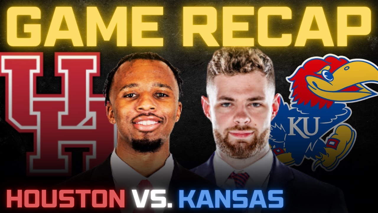 Houston vs. Kansas Full Game Recap! - YouTube