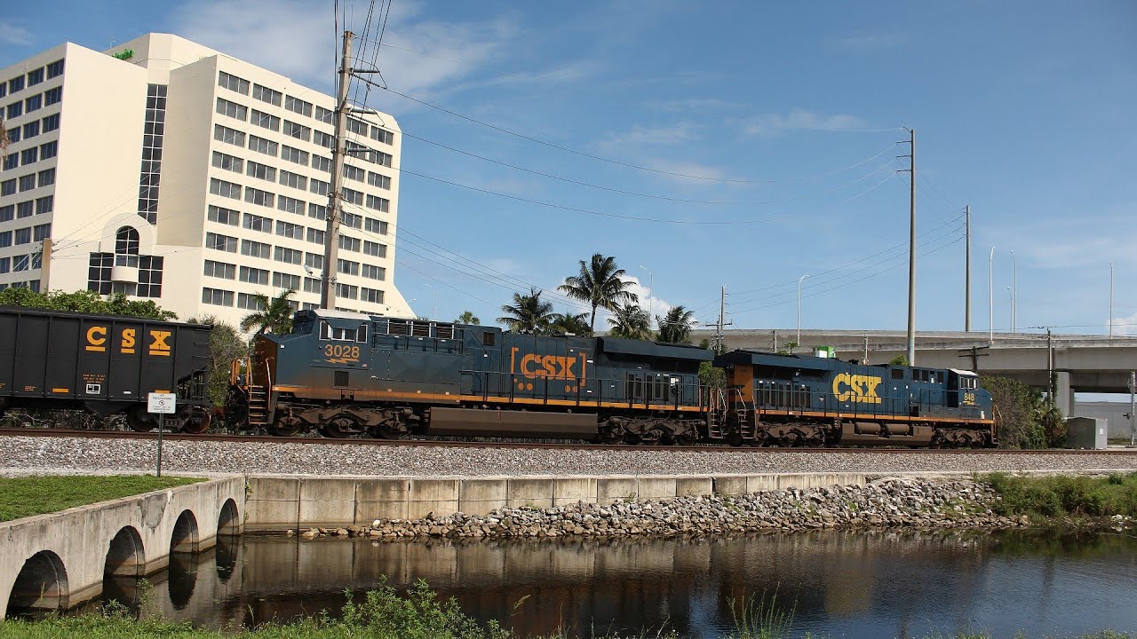 [HD|SRS'13] Chasing CSX V157-06 Miami Coal Train - Part II 06.09 - YouTube