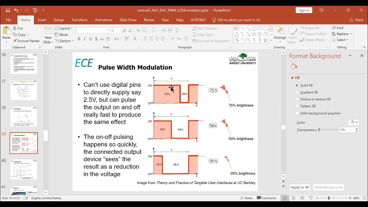 ENCS3341-Embedded Systems Lecture5_3 Arduino, DAC, ADC, PWM, LCD - YouTube