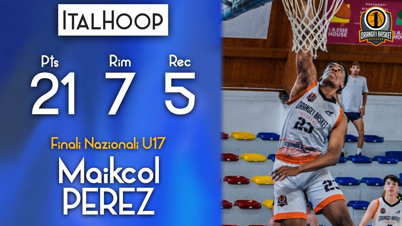 Maikcol Perez - Finali Nazionali U17 2024 - MVP quarti - YouTube