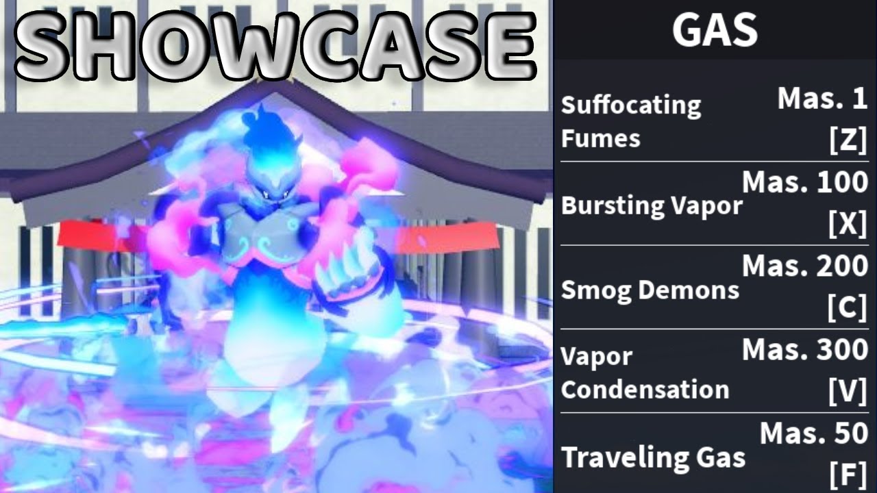 Gas Fruit SHOWCASE in Blox FRUITS 😈 - YouTube