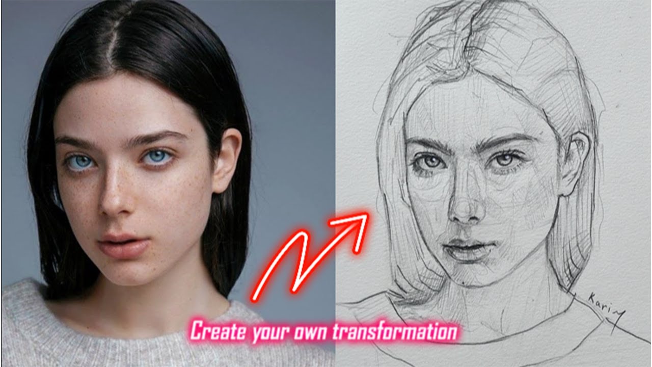 Unvealing the Amazing Secret for Drawing the Perfect Portrait - YouTube