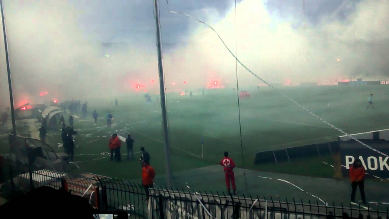 ΠΑΟΚ - ΟΛΥΜΠΙΑΚΟΣ 1-0 ΠΑΡΑΛΙΓΟ ΕΝΑΡΞΗ ΑΓΩΝΑ - YouTube
