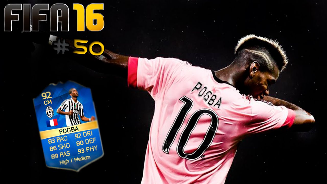 Fifa 16 UT #50 POGBA TA SUPER BESTA ! - YouTube