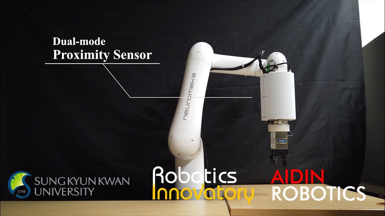 Dual-mode Safety Sensor for Collaborative Robots - YouTube
