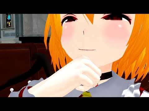 MMD Flandre vore (edit scene)