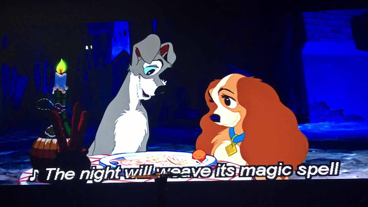 Disney Lady And The Tramp 1955 Bella Notte - YouTube