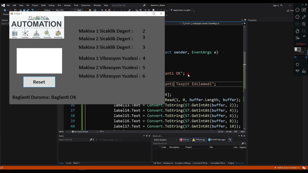 Tia Portal C# ile Ornek Uygulama-2 - YouTube