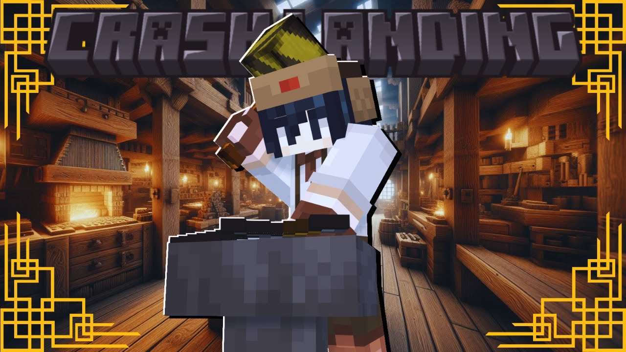 Upgrades INCRIVEIS no inicio - Crash Landing 2 ep#14 - minecraft ...