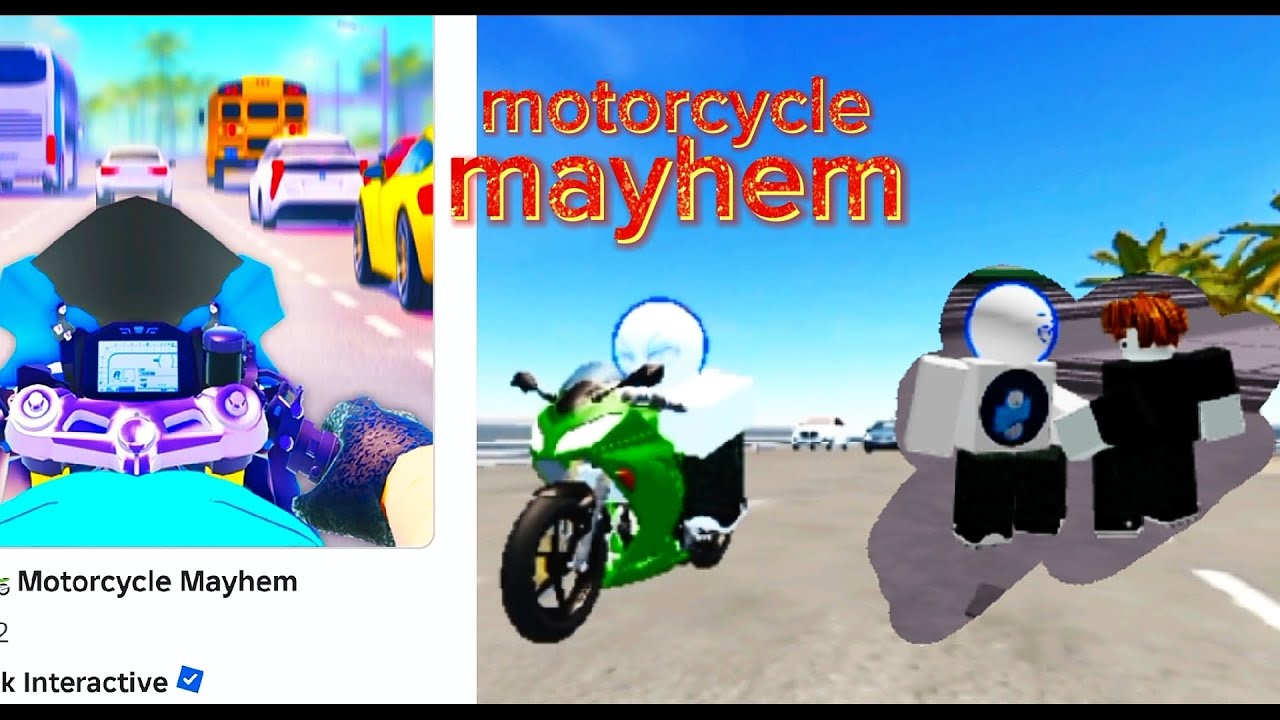 PLAYING MOTORCYCLE MAYHEM | ryu's plays - YouTube