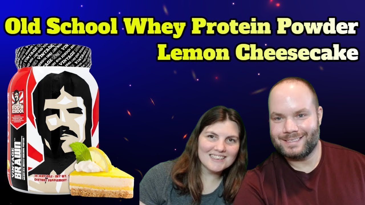 Old School Vintage Brawn Flavored Whey Protein Powder - Sugar Free ...