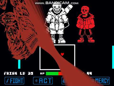 Swap!Ink Papyrus full fight - YouTube