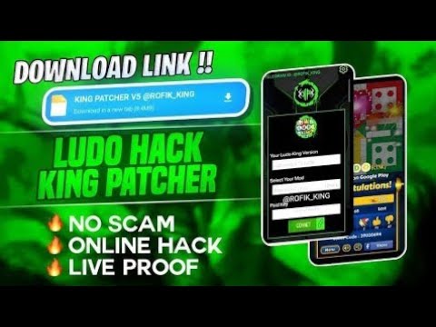 🤑King Patcher Free Paid Key 😱 |Rush Ludo Unlimited Six Hack #ludohack # ...