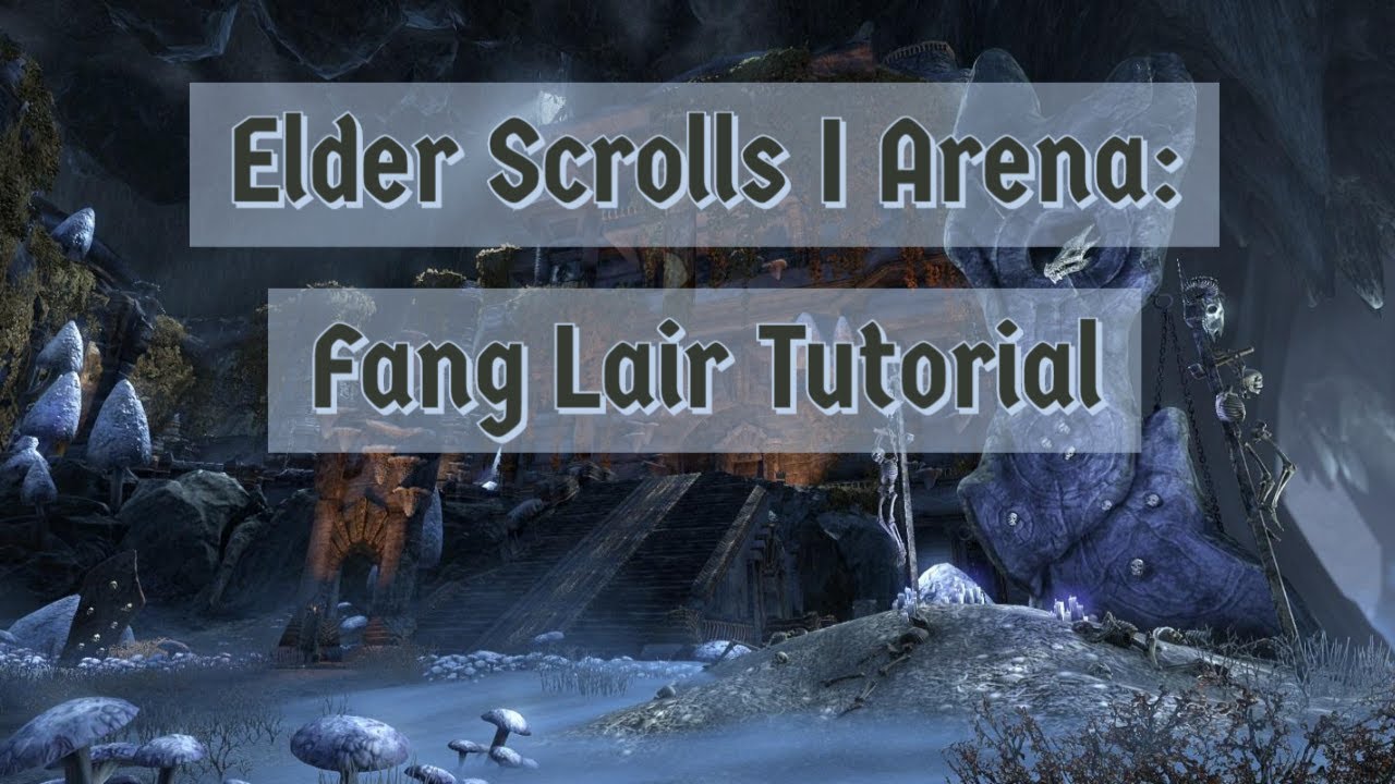Elder Scrolls I Arena: Fang Lair (No Commentary) - YouTube