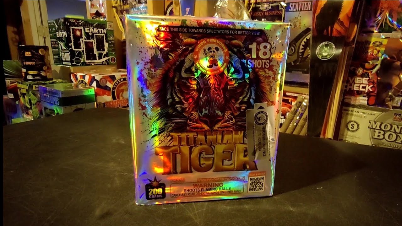 Titanium Tiger 200g cake from Winda, full demo - YouTube
