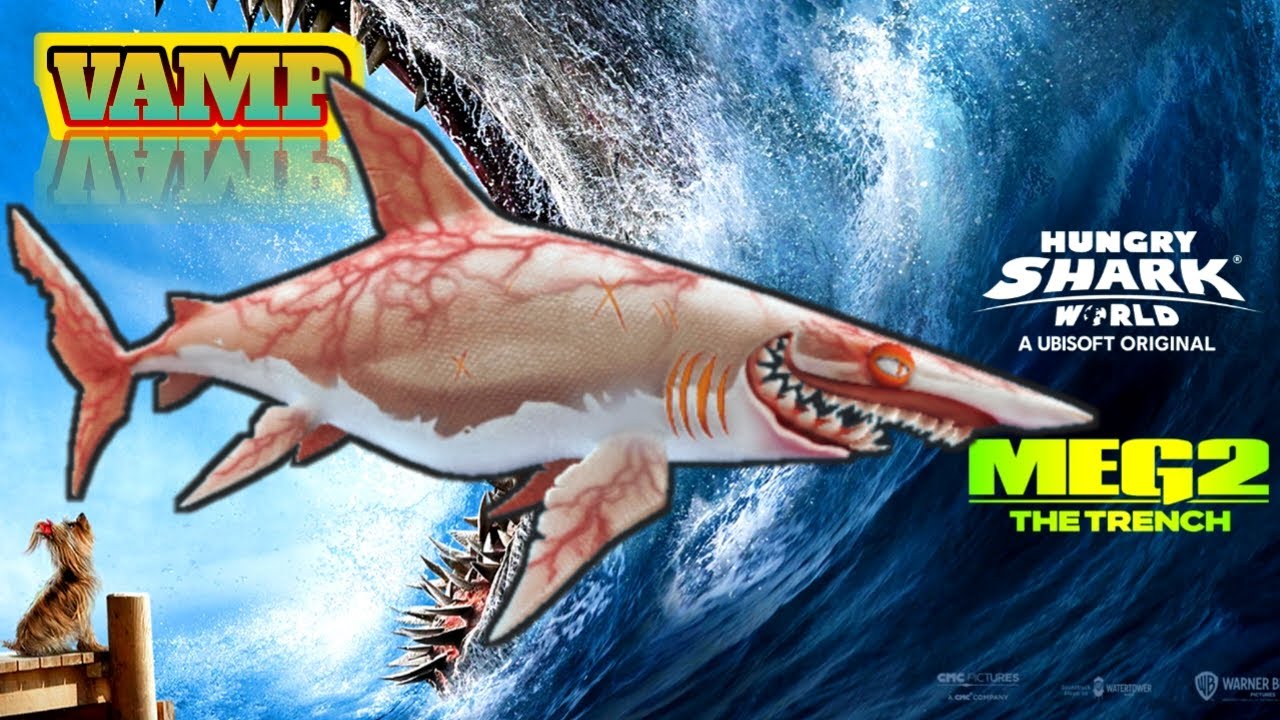 HUNGRY SHARK WORLD - VAMP - UNLOCKED GEMS AND COINS MOD! - YouTube