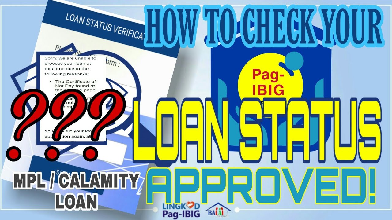 Pag IBIG Loan Status Verification MPL Calamity Loan YouTube pag-ibig-loan-status-verification-mpl-calamity-loan-youtube