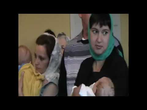Внук Серёжка. Крестины.