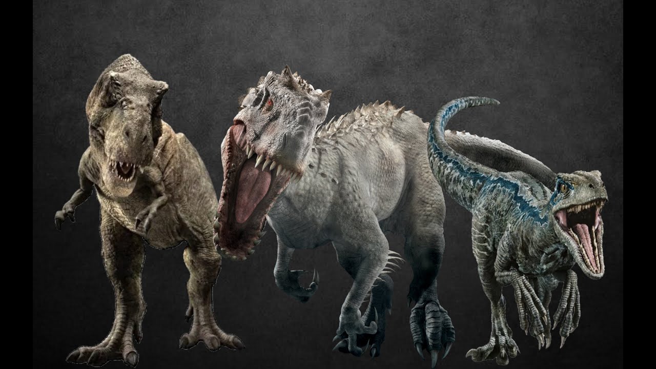 Indominus rex jurassic world (music jurassic world)!!! - YouTube