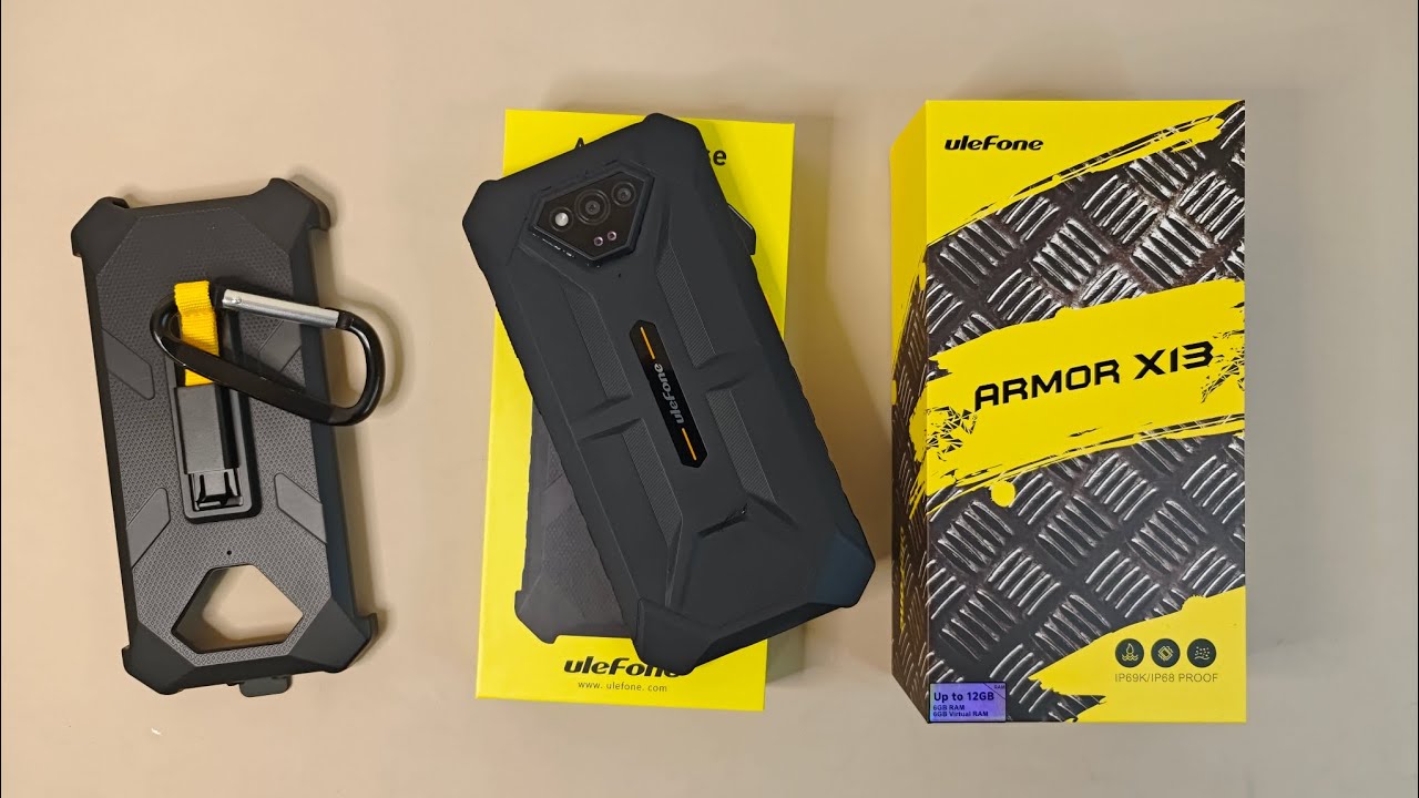 Ulefone Armor X13 Night Vision Powered Rugged Phone Quick Unboxing ...