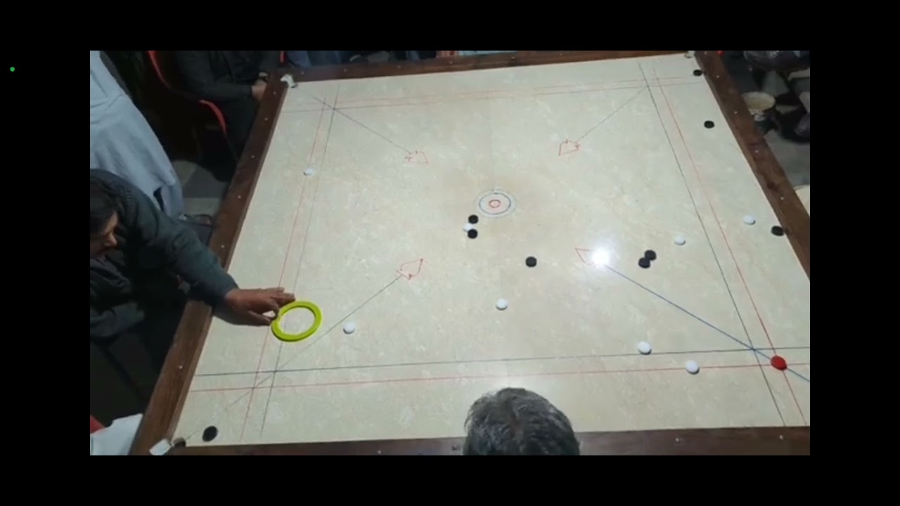 tournament match carrom match carrom board - YouTube